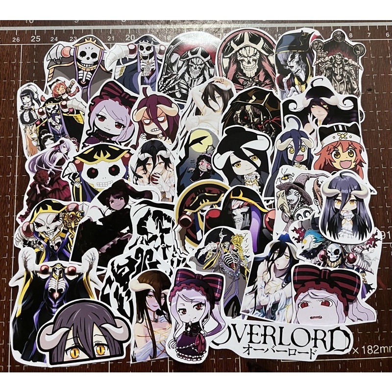 Overlord Anime Sticker Pack (35pcs) | Shopee Philippines