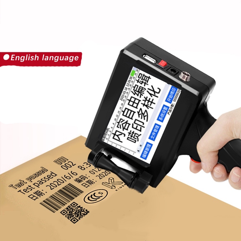 Portable Inkjet Printer Handheld Inkjet Printer handheld label printer ...