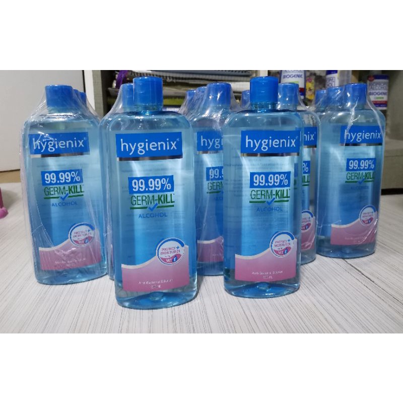 Hygienix Germ Kill Alcohol with moisturizer 500ML | Shopee Philippines
