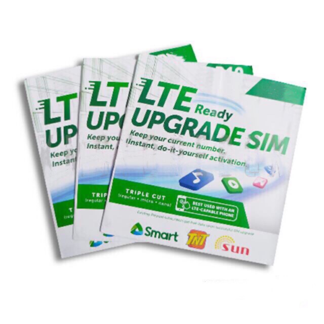 LTE Ready Upgrade Sim (SUN Smart TNT) Update your SIM to LTE by keeping ...