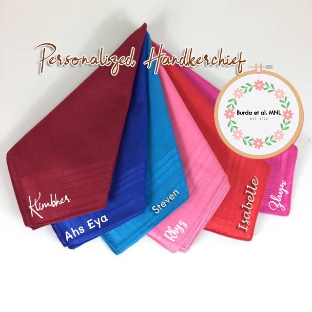 personalized handkerchief - Best Prices and Online Promos - Feb 2023 ...