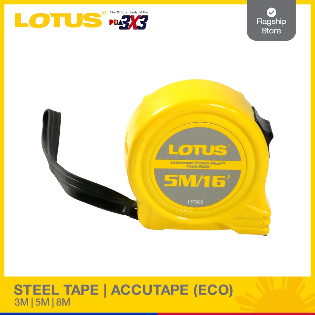 Lotus Steel Tape | Accutape (Eco) - Measuring Tools | Shopee Philippines