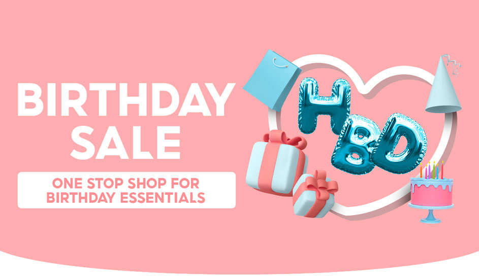Buy Birthday Decorations and Birthday Gifts from Shopee’s Birthday Sale ...