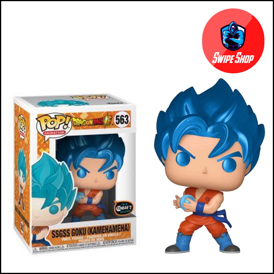 Funko Pop SSGSS Goku Kamehameha Dragon Ball Filbars Exclusive | Shopee ...