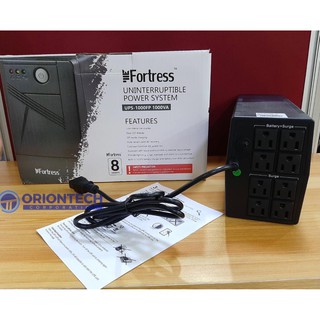 Fortress UPS-800FP 650va / UPS-1000FP 1000va 8 Sockets UPS ...