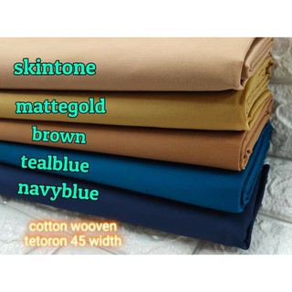 TETORON FABRICD 45 WIDTH | Shopee Philippines