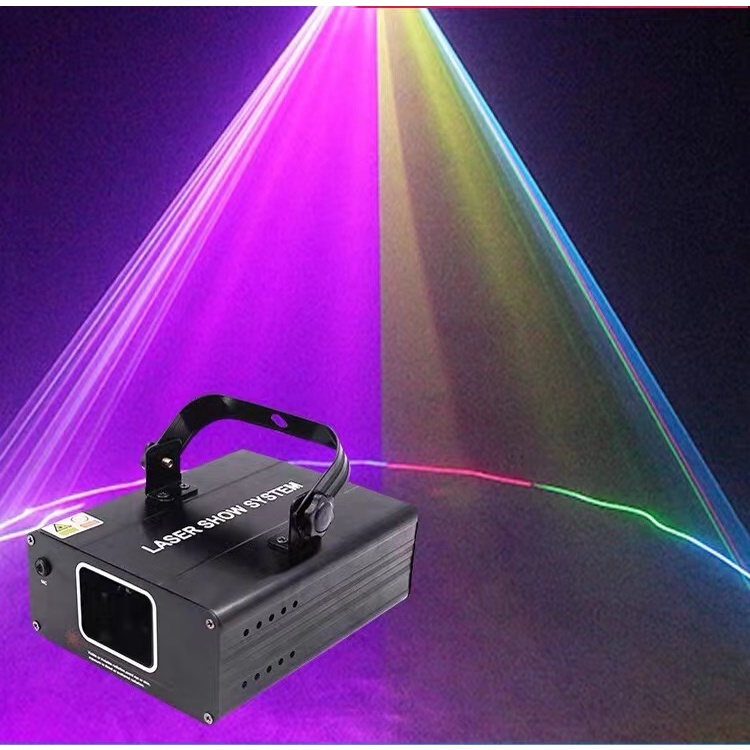 200mw RGB Laser Beam Line Scanner Projector DJ Disco Stage Lighting ...