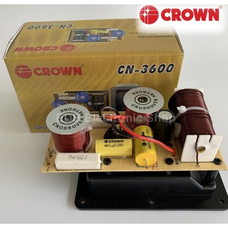 CROWN CN-3600 DIVIDING NETWORK 600W 3-WAY | Shopee Philippines