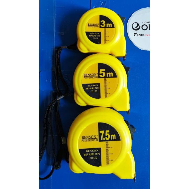 MEASURE TAPE YELLOW 3M/5M/7.5M | Shopee Philippines