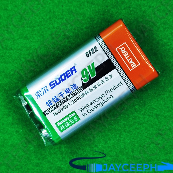 Battery 9V High Quality Long Lasting | Shopee Philippines