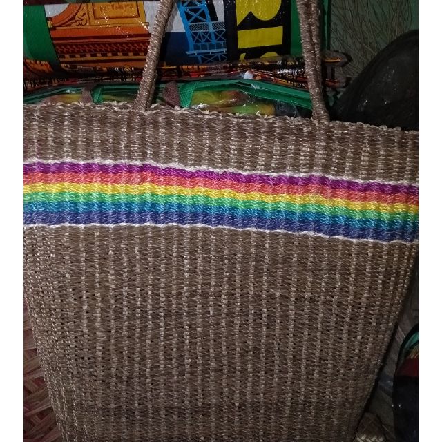 Rainbow Bag Abaka (Native Bag) | Shopee Philippines