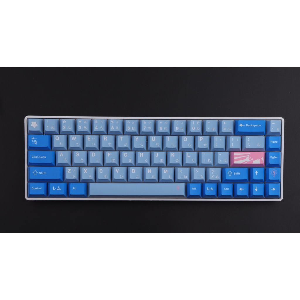 GMK Rem keycaps, 129 Keys keycaps Cherry Profile DYE-SUB Personalized ...