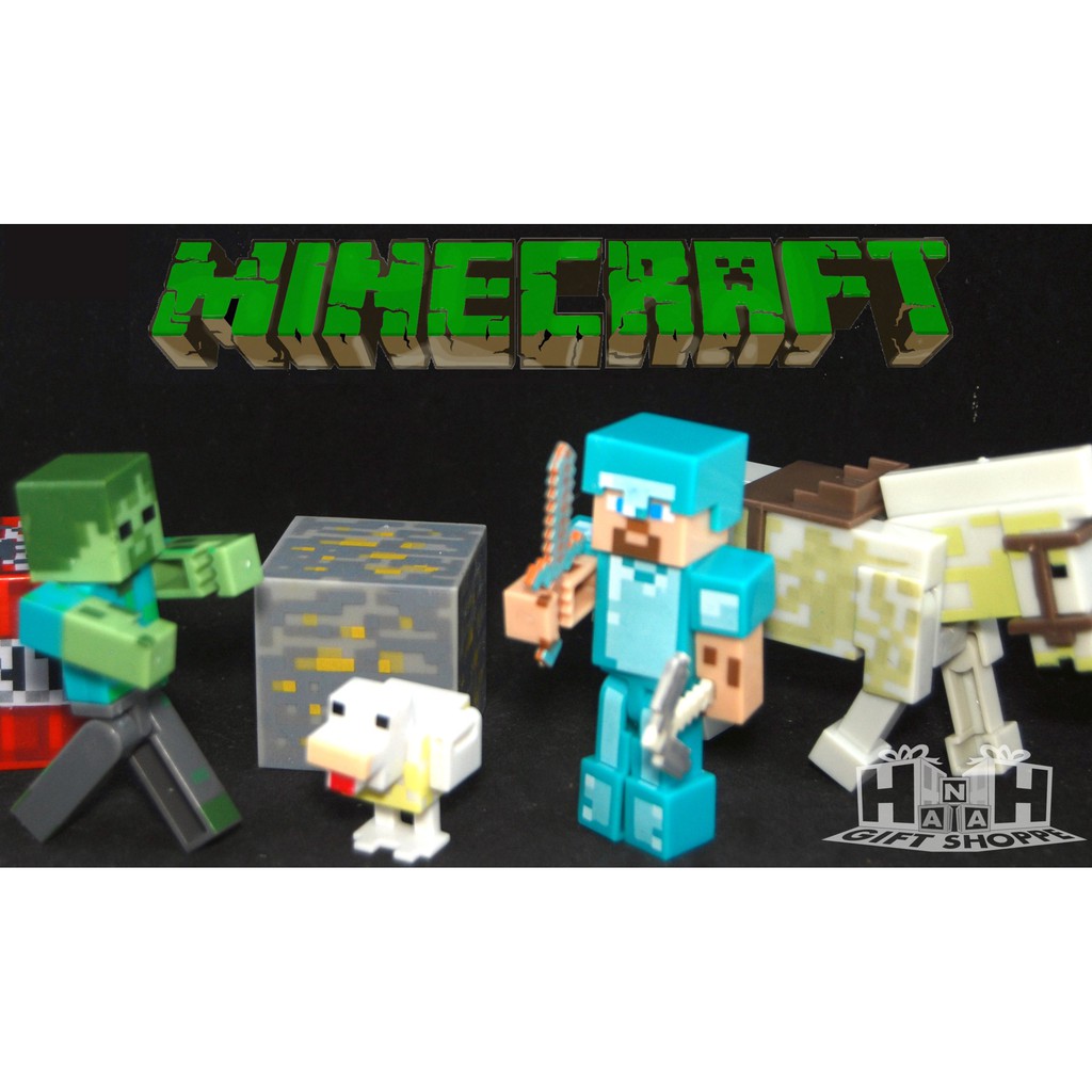 Minecraft figures & creatures set | BeeCost