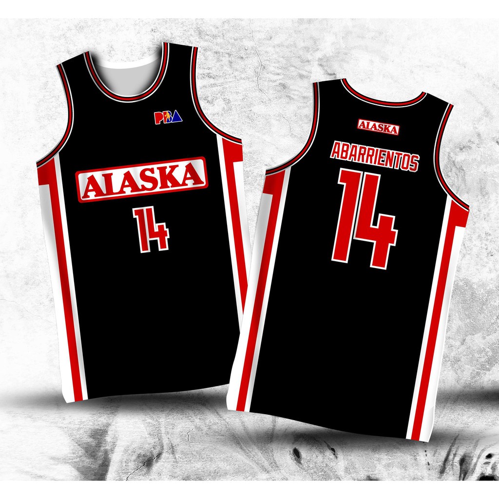 PBA RETRO JERSEY | ALASKA ACES #14 RED/BLACK JERSEY | FULL SUBLIMATION ...