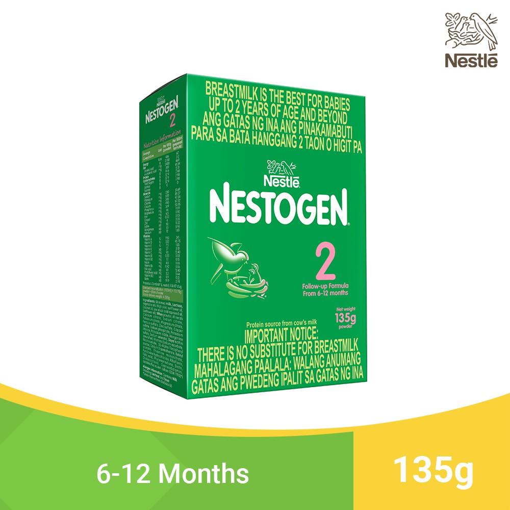 Nestogen 2 Infant Formula For Children 6-12 Months 135g | Shopee Philippines