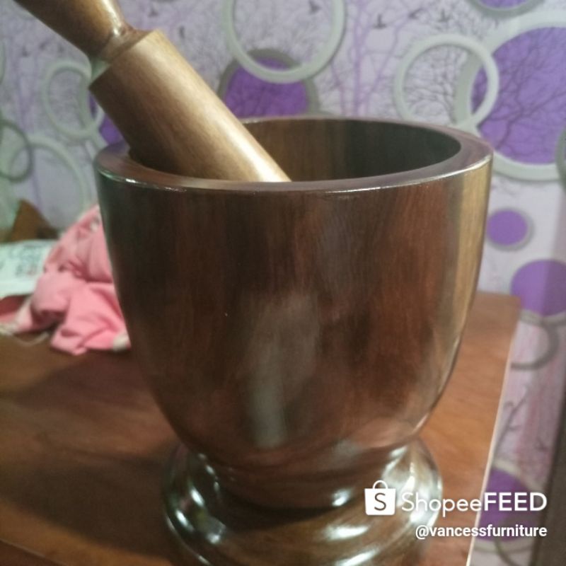 lusong mortar and pestle made in magcono (onhand) | Shopee Philippines