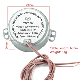 Electric Fan Synchronous Motor TDY 50 AC Shaking Head 4W Permanent ...
