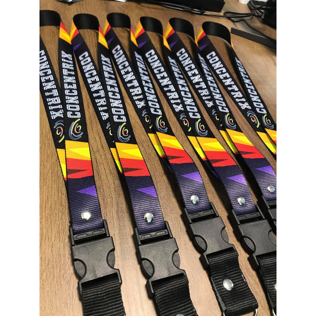 CONCENTRIX ID Lace Sling Lanyard ID Holder no minimum order | Shopee ...