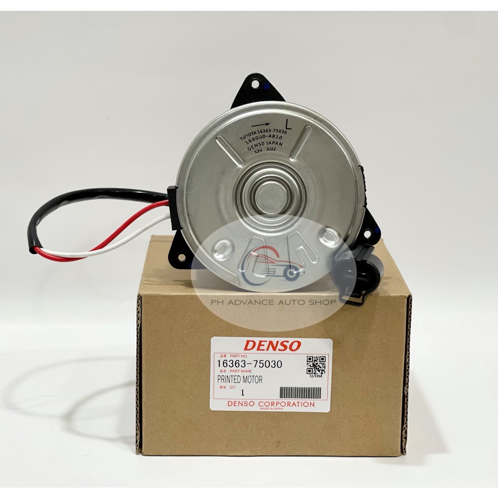Toyota HiAce D4D Commuter Fan Motor Radiator / Condenser 16363-75030 ...