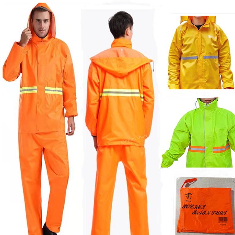 Reflective raincoat set\sanitary adult raincoat/Motorcycle waterproof ...