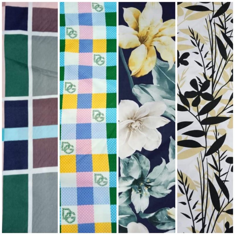 Canadian Poly Cotton Fabric 94" width ( per yard ) | Shopee Philippines