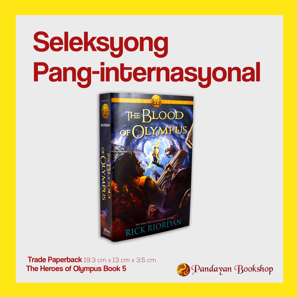 The Blood Of Olympus Book 5