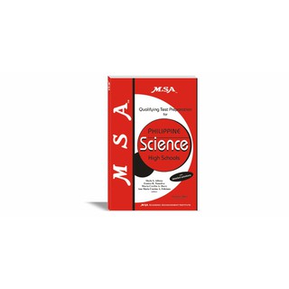 MSA Philippine Science High School Entrance Test Reviewer (7 books ...