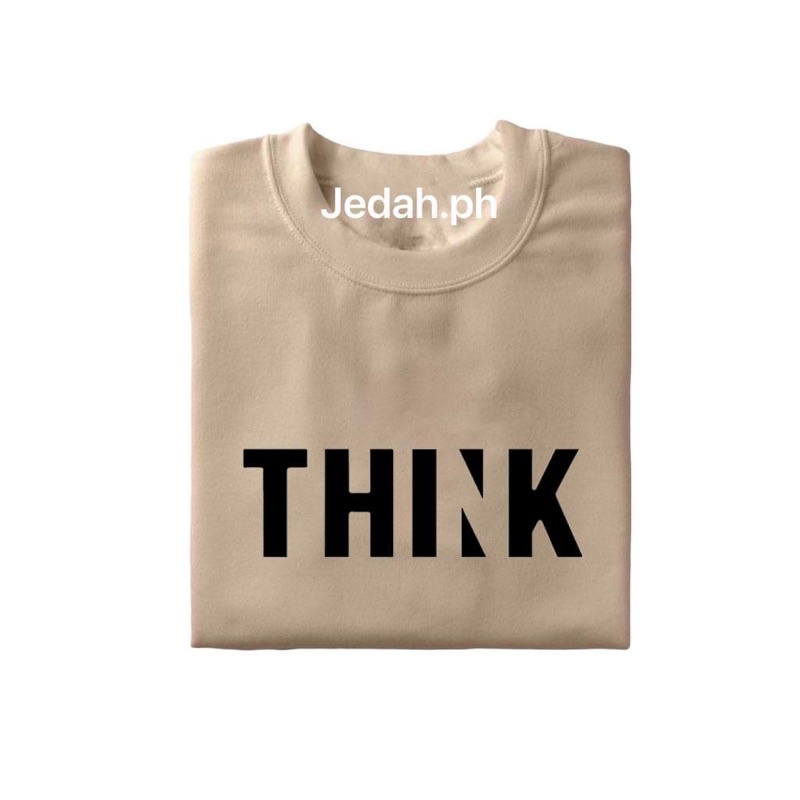 THINK Statement shirt/t-shirt aesthetic minimalist shirt printed high ...