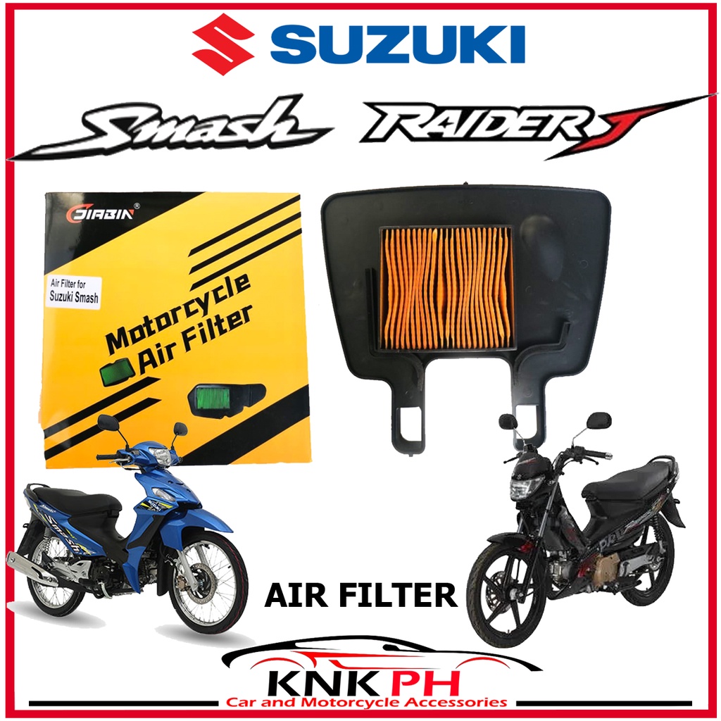 SUZUKI SMASH 110 / RAIDER J 110 AIR FILTER ELEMENT JA2058 MOTORCYCLE ...