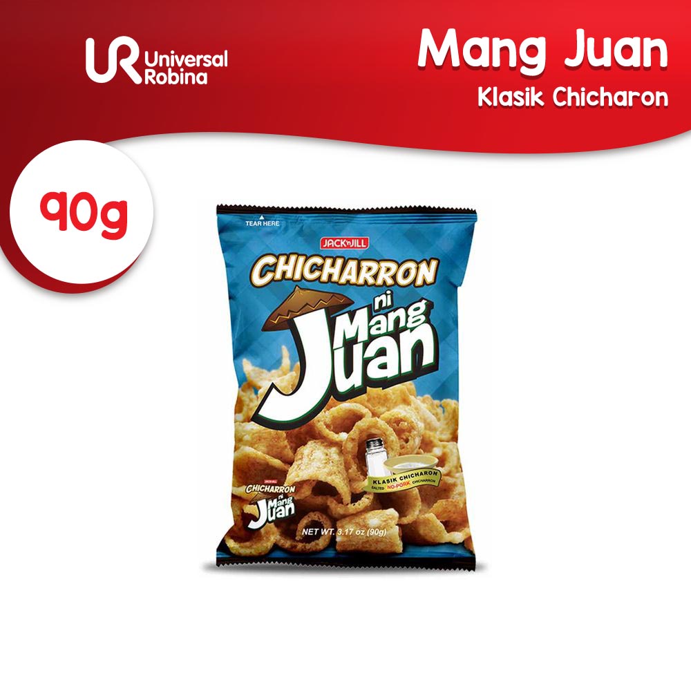 Chicharron ni Mang Juan Klasik Chicharon (90g) | Shopee Philippines