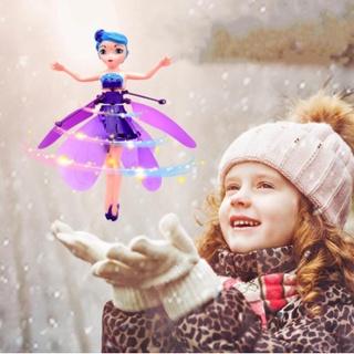 Elsa Toy Frozen Princess Fairy Magical induction Flying Dolls | Shopee ...