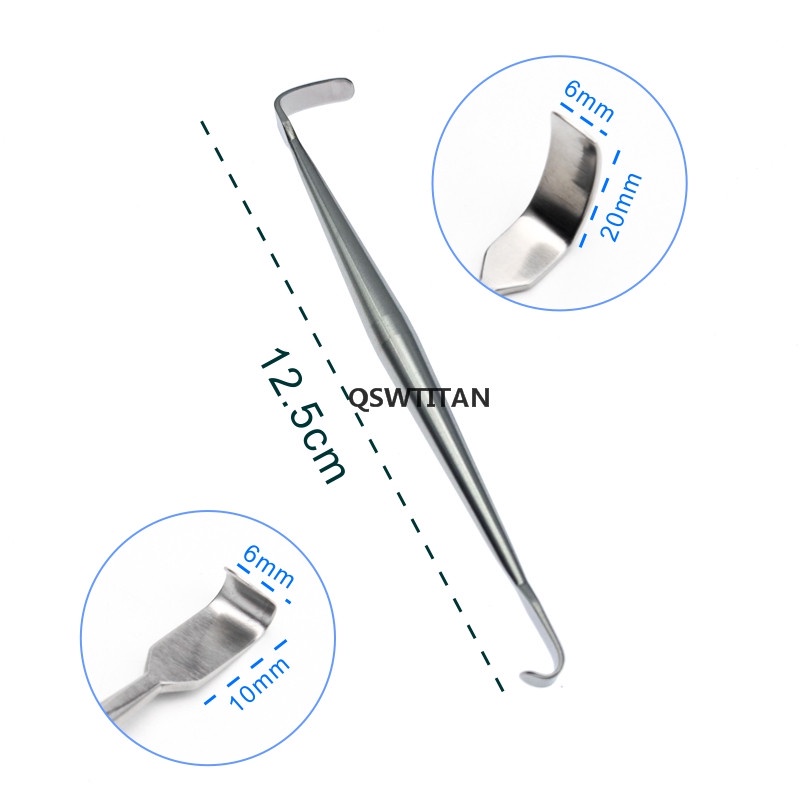 German Standard L-shaped Nasal Double Hook Nose Deep Hook Nose Plastic ...