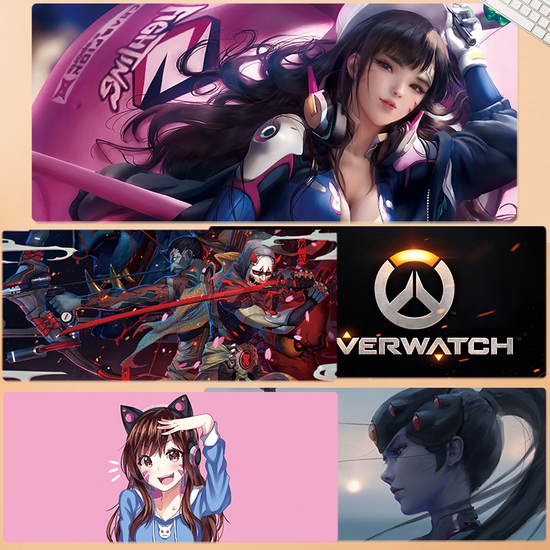 Overwatch mouse pad overwatch oversized DVA Genji Widowmaker | Shopee ...