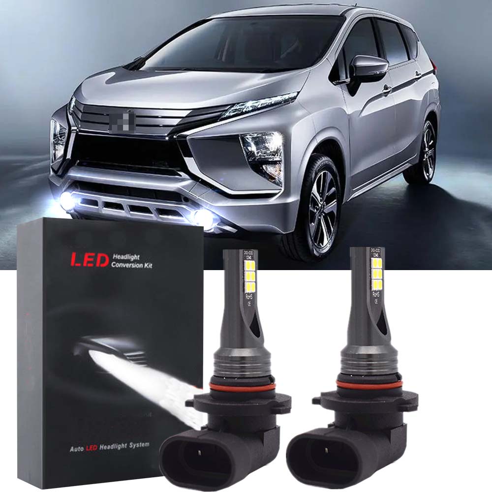 For mitsubishi xpander 2017 2018 2019 - 2pc Front 6000K WHITE 80W LED ...