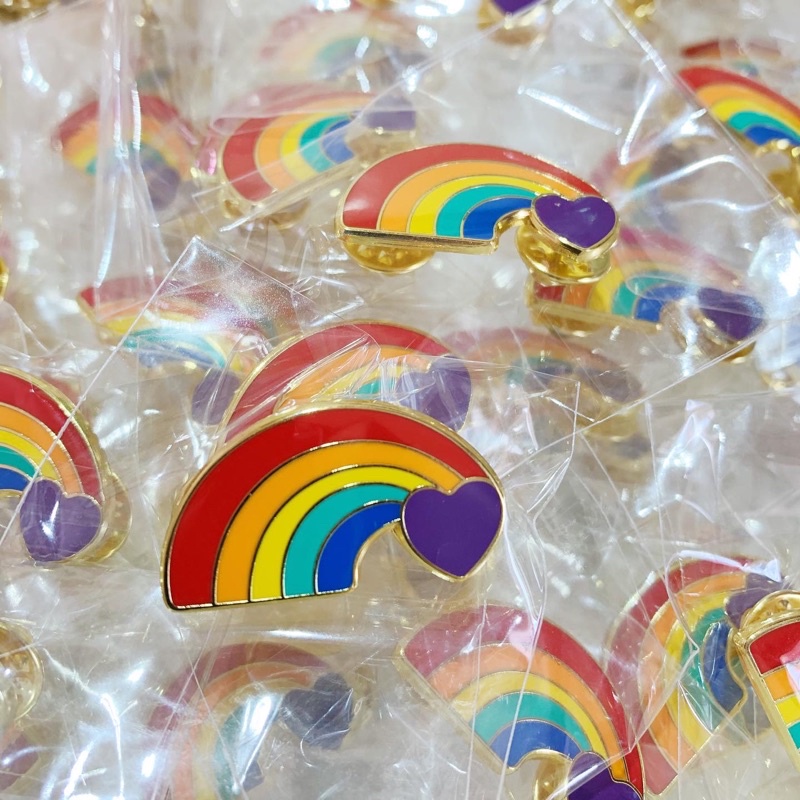 Lgbt Rainbow Pride Enamel Pin Shopee Philippines
