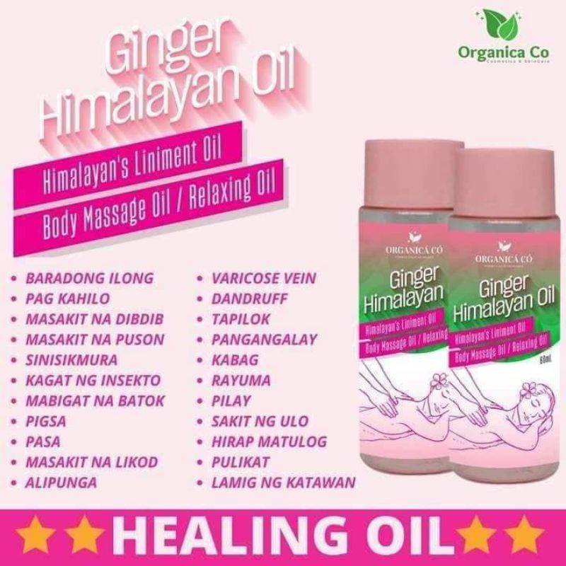 Ginger Himalayan Oil Liniment Oil , Body Massage Oil & Relaxing Oil by ...