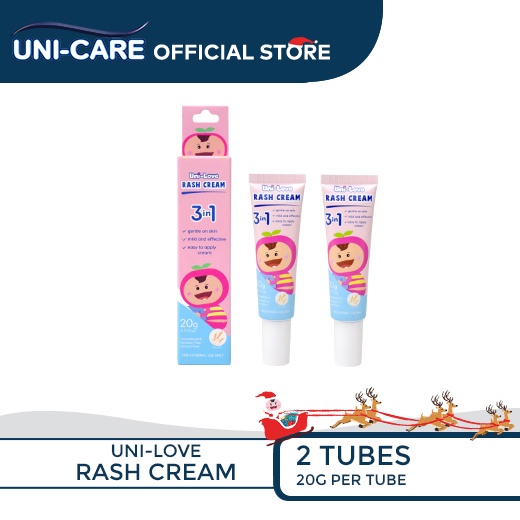 UniLove Rash Cream 20g Pack of 2 | Shopee Philippines
