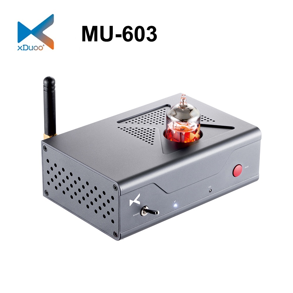 XDUOO MU-603 ES9018K2M chip Bluetooth 5.1 DAC 12AU7 Tube Pre-AMP AptX HD/SBC/AAC Decoder MU603 ...