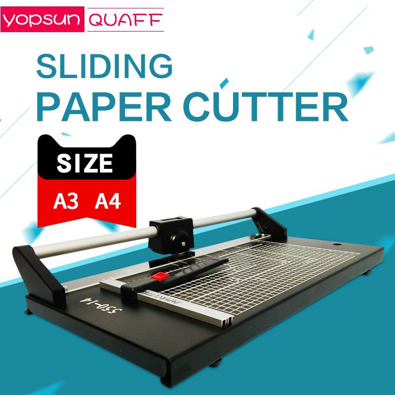 Sliding Cutter Paper Cutter A4/A3 Size Quickly Cut Quaff Brand High ...