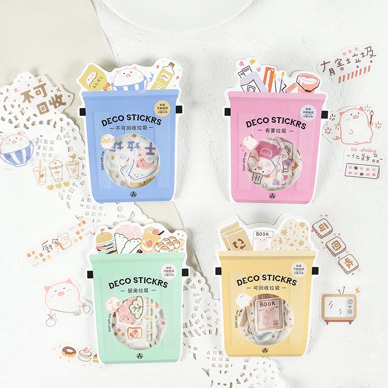 Mohamm Waste Sorting Series Cartoon Garbage Segregation Handbook ...