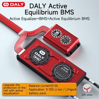 Daly Smart BMS with Bluetooth +Smart Active Balancer with Bluetooth 1A Current with Fan 4S 8S ...