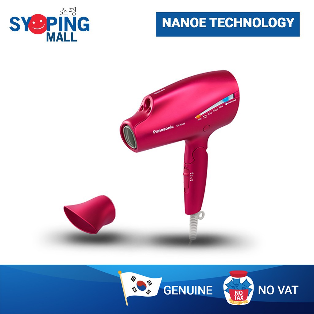 Panasonic EH-NA98 Hair Dryer Double Mineral Nanoe Technology 1800W ...