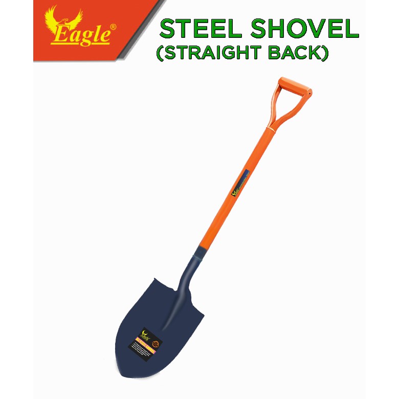 Eagle All Steel Shovel (Straight Back) | Shopee Philippines