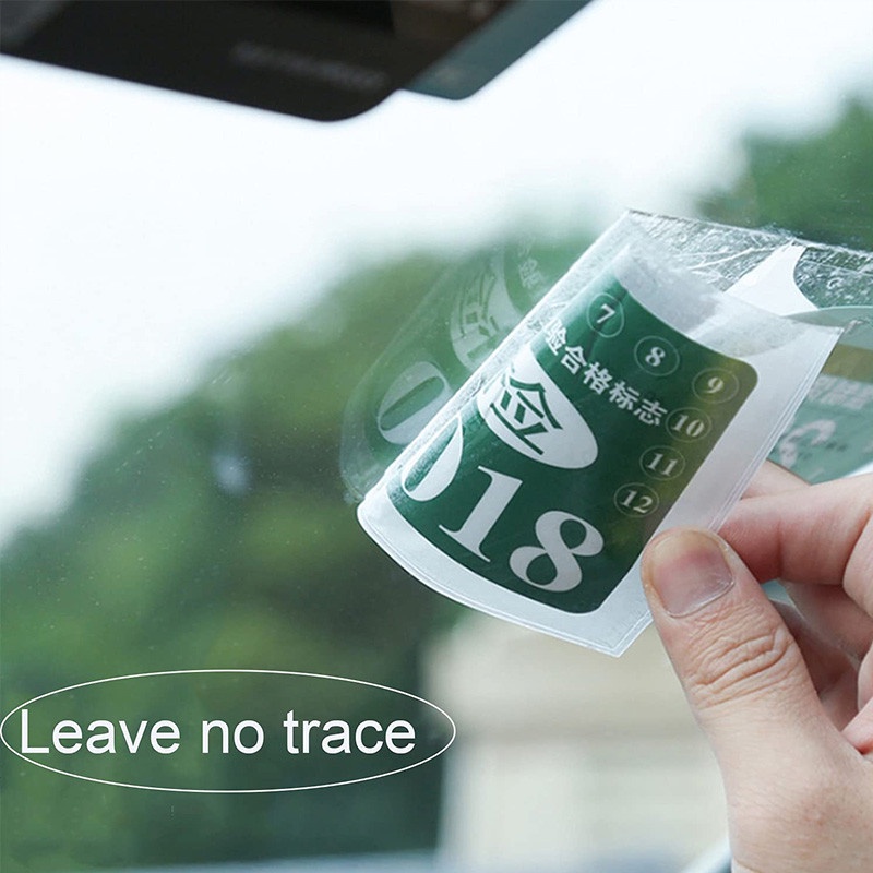 15 Pack Windshield Stickers PVC Transparent Electrostatic Film Easy To ...