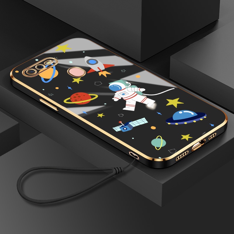 Casing OPPO A7 A5S A5 A3S A12 A12S A12E F9 Pro CPH1909 Cph2083 CPH1803 ...