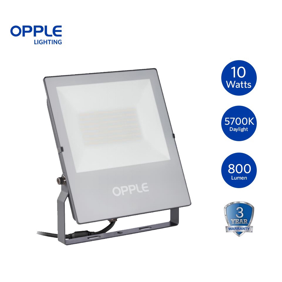 OPPLE LED Flood Light Performer EQ 10 Watts | Shopee Philippines