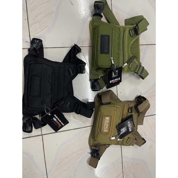 chest bag world pack small | Shopee Philippines