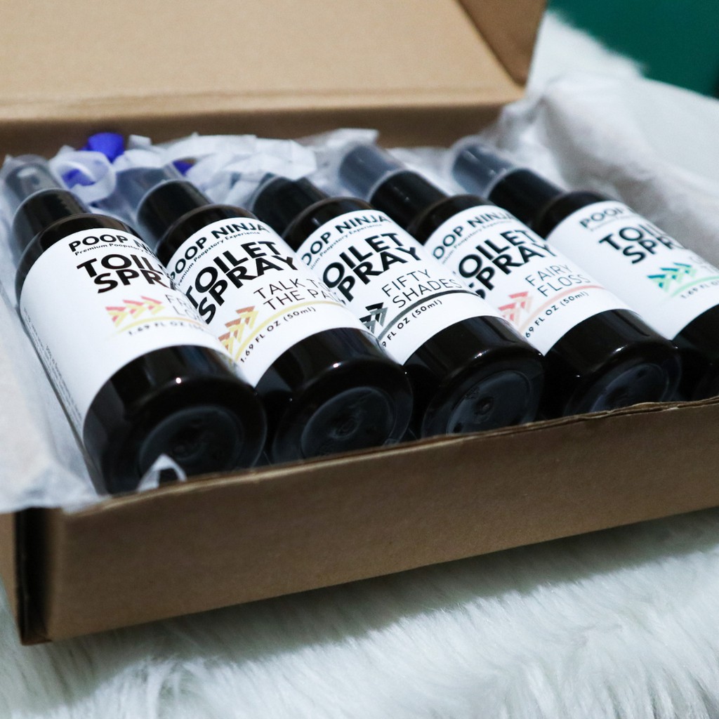 PREMIUM Poop Spray Poop Ninja Poo Spray Toilet Deodorizer | Shopee ...