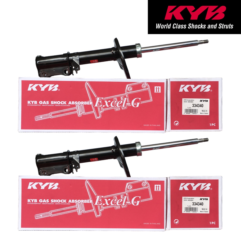 KYB 334340/334341 for Toyota Camry 2.4 and 3.0 2002 - 2006 Set of 2 ...