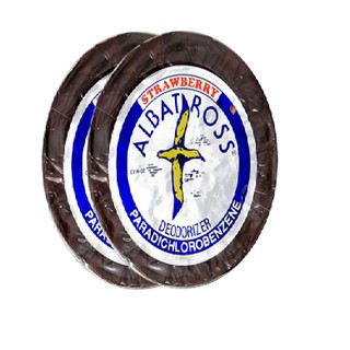 Albatross Bathroom Deodorizer Strawberry 100g w/ Holder & Refill 2's ...